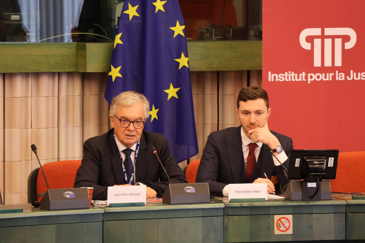 L’IPJ présente son Livre Blanc à Jean Paul Garraud, député européen ...